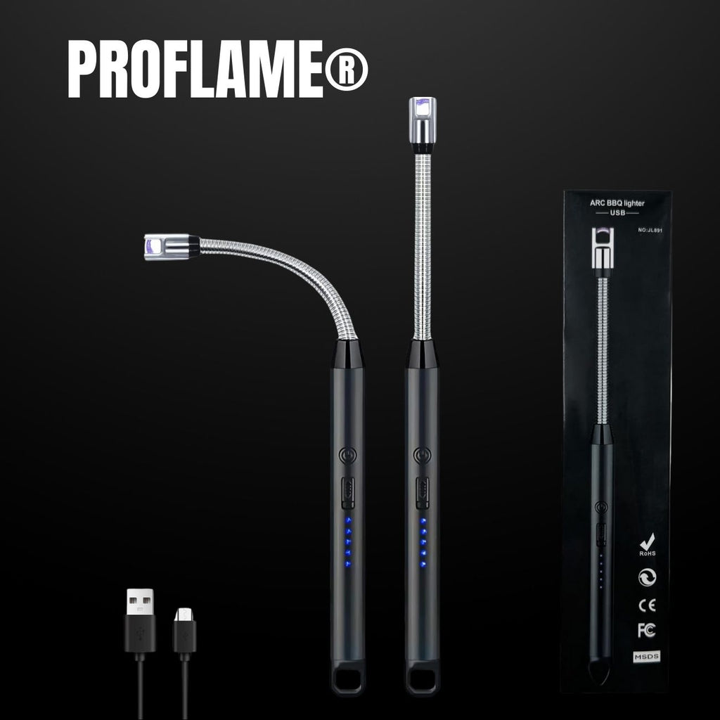 ProFlame® Encendedor Eléctrico Recargable USB – Homexpress