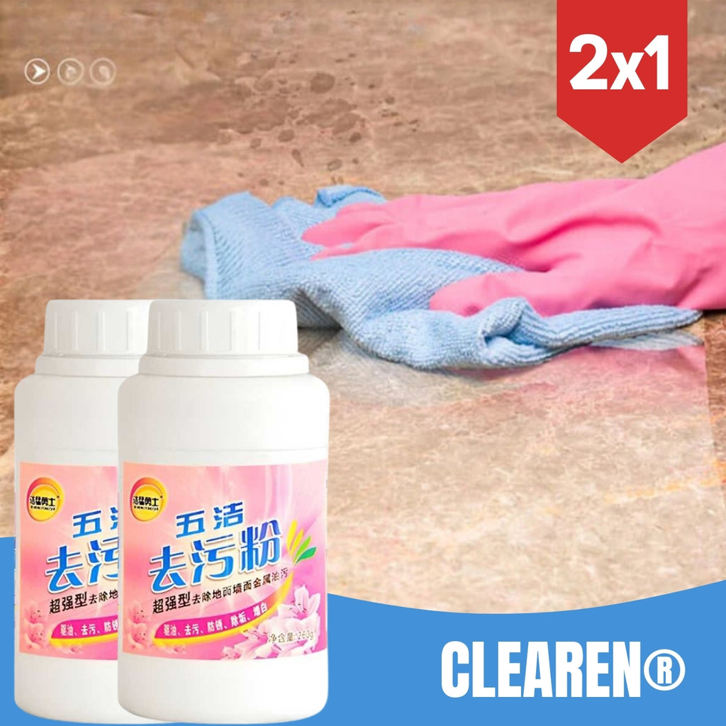 Clearen® Detergente Quita Manchas Multiusos 2x1 – Homexpress