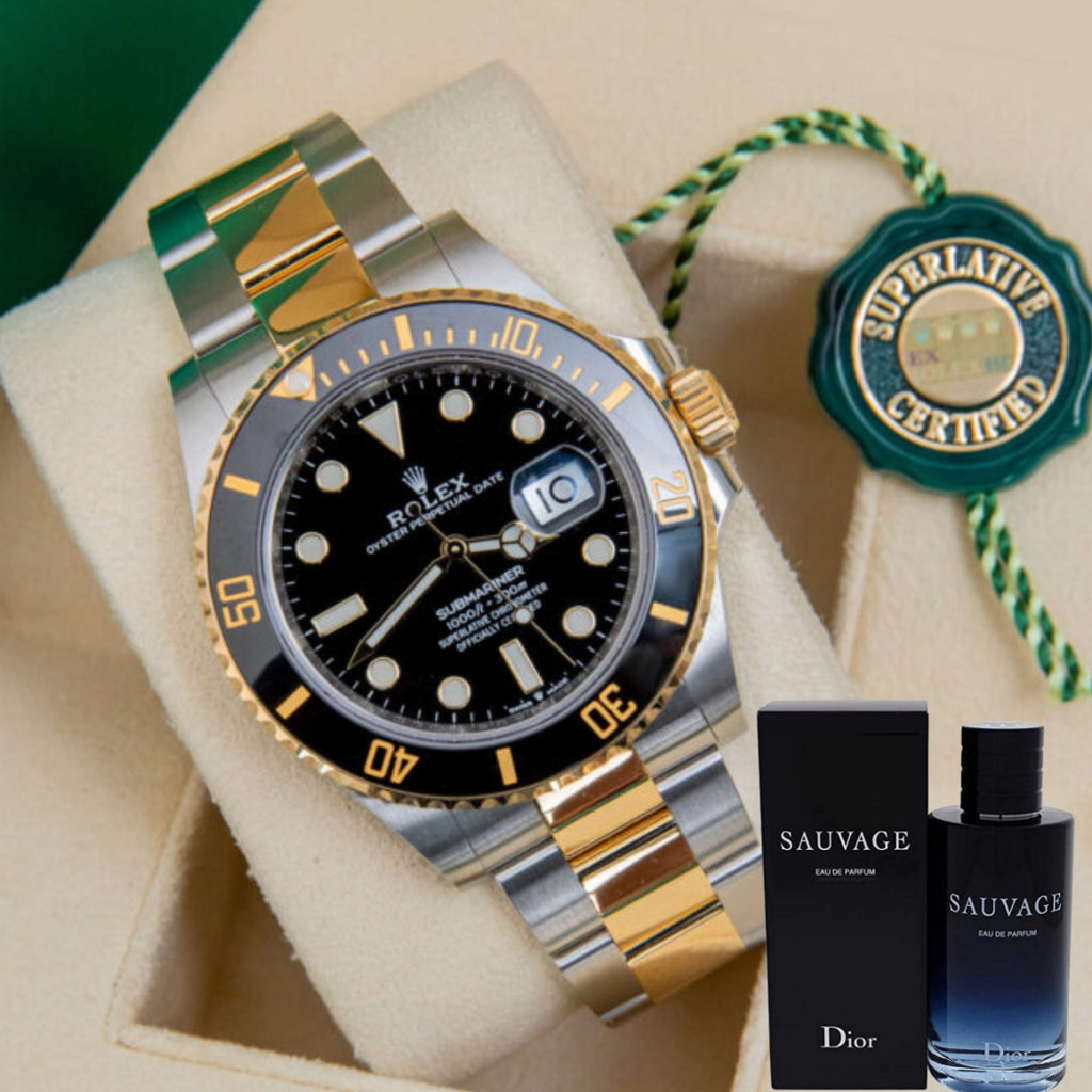 Reloj Rolex® Submariner + Perfume Sauvage Dior – Homexpress