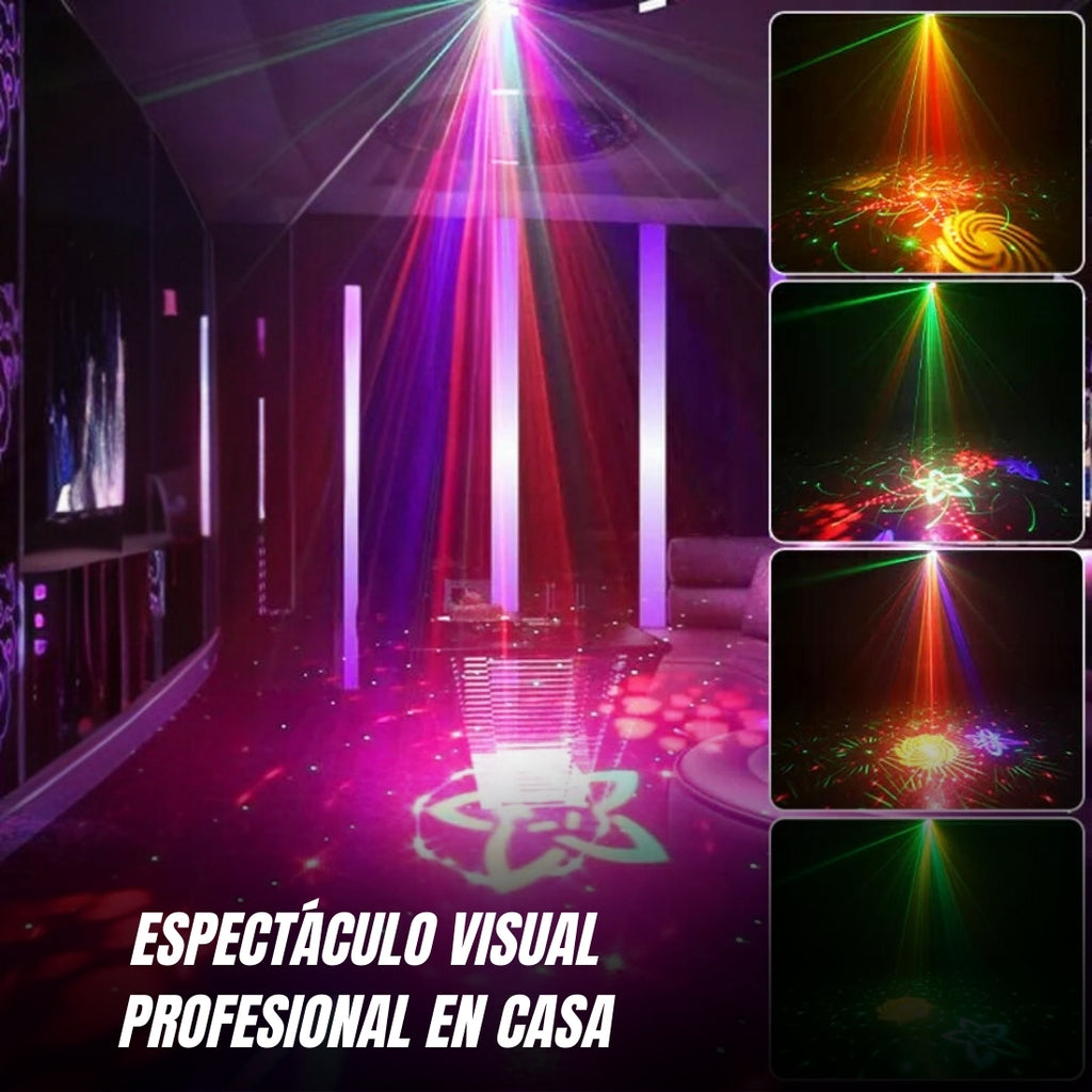 Vibra® Proyector Laser LED para Fiestas – Homexpress