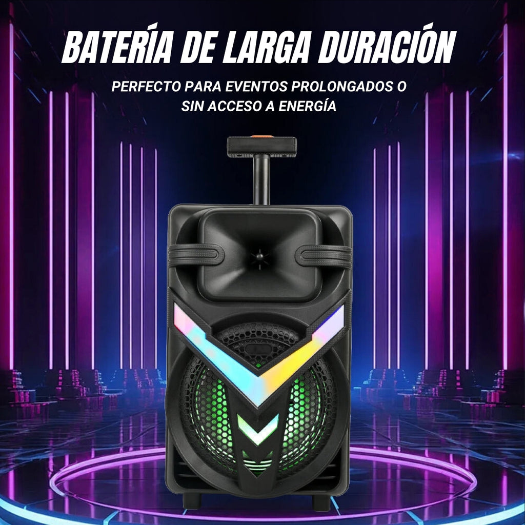 Sonix® Parlante Portátil y Recargable + Micrófono Gratis – Homexpress