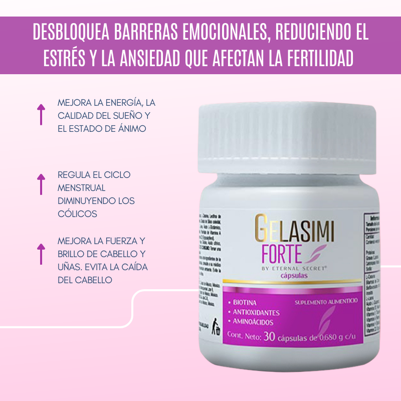 Gelasimi Forte® 30 Capsula de Gel con Inositol – Homexpress